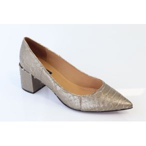 SCARPIN VALENTINA COBRA PYTHON NAVY/COURO NAVY - REF 53.11.119C - anzetutto